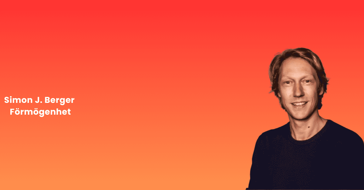 Simon J. Berger Förmögenhet & Lön - KandisKoll.se